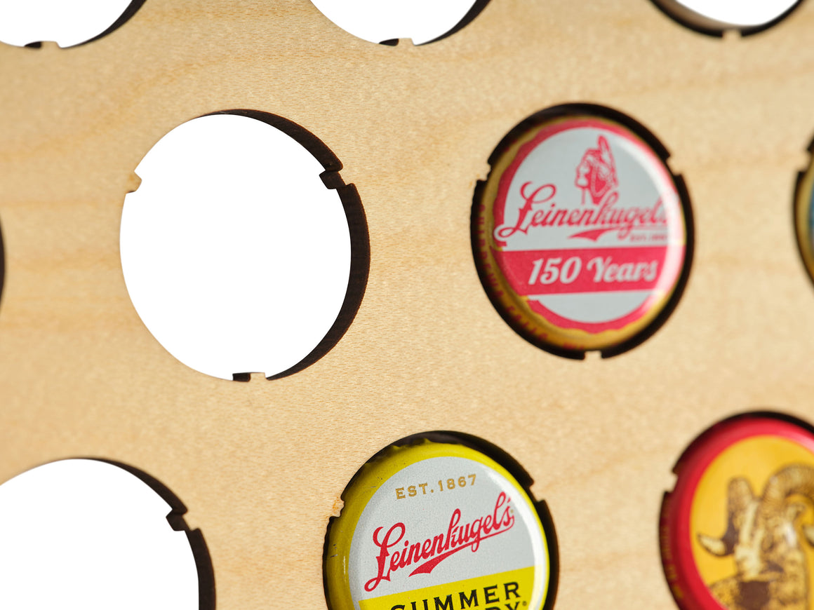 Indiana State Beer Cap Map | Design by Skyline Workshop™ – SkylineWorkshop