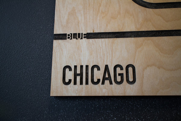 Chicago City Modern Wall Art | Design by Skyline Workshop ...